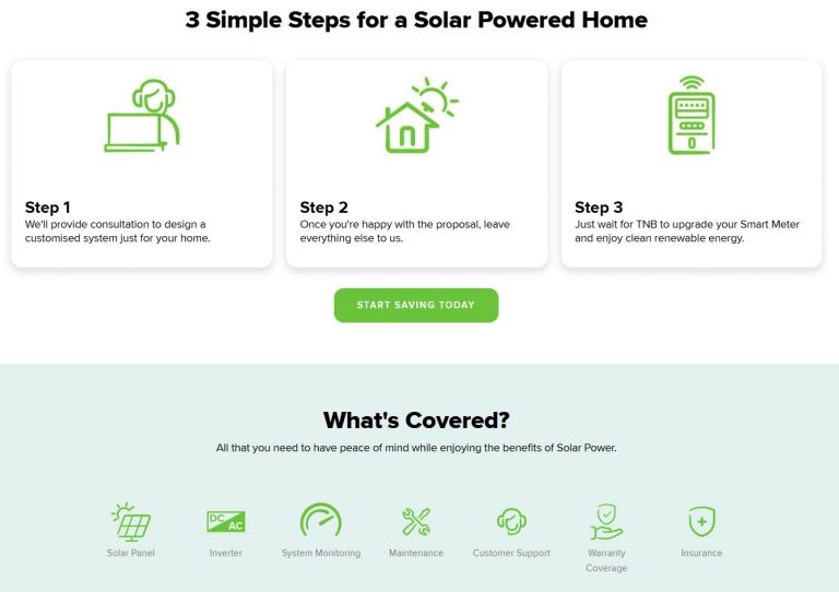 Maxis Home Solar: Subscription-based with low upfront cost