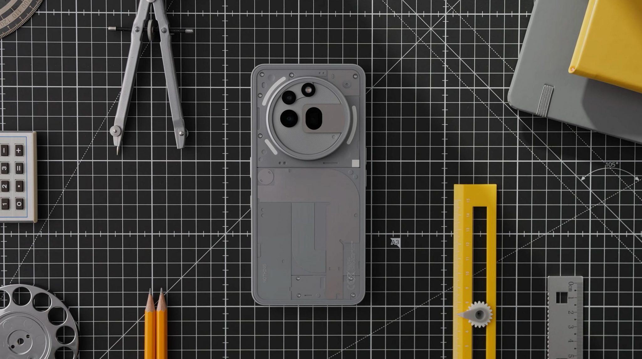 Nothing Phone (3a) Pro revealed. Check out the massive camera bump ...