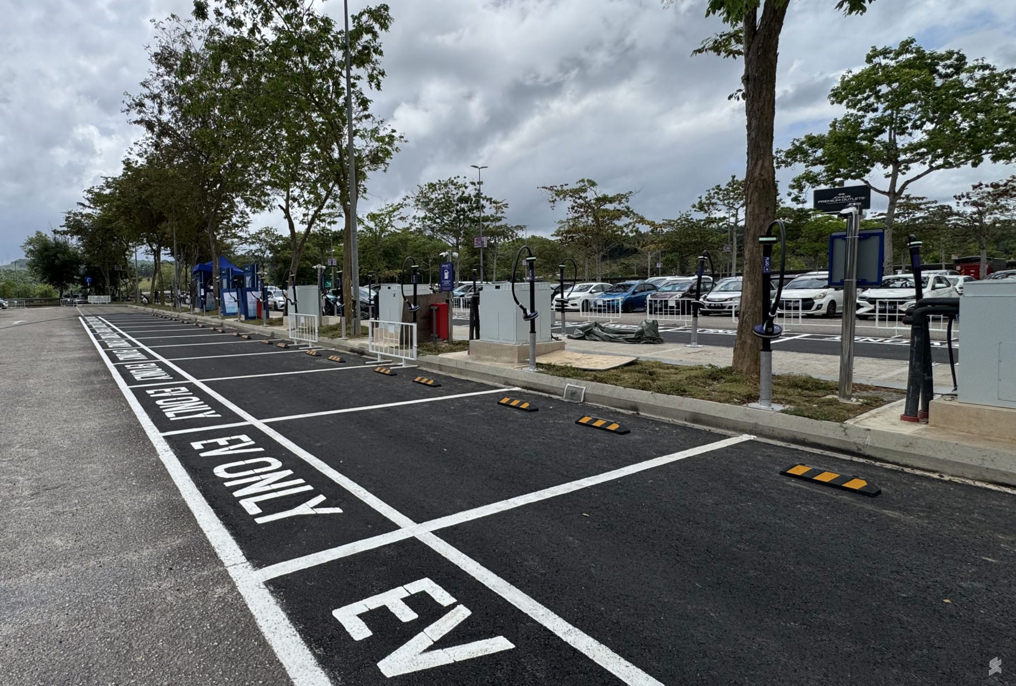 Johor Premium Outlets is SEA's largest EV fast charging hub