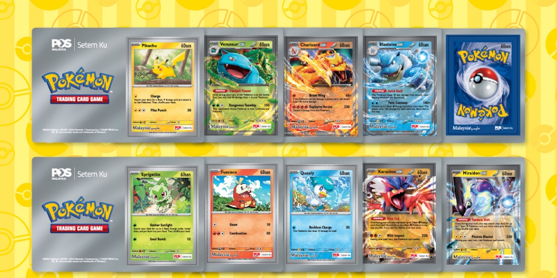 Pos Malaysia Pokémon Stamp Folder Set: Here's where to pre-order