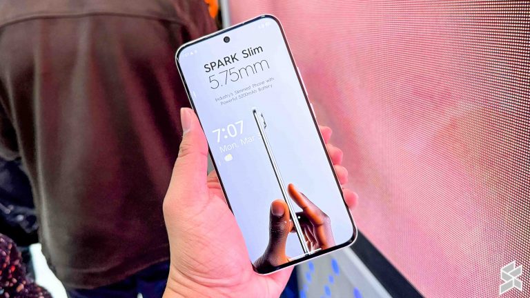 Tecno Spark Slim concept showcased at MWC 2025, 5.75mm thin
