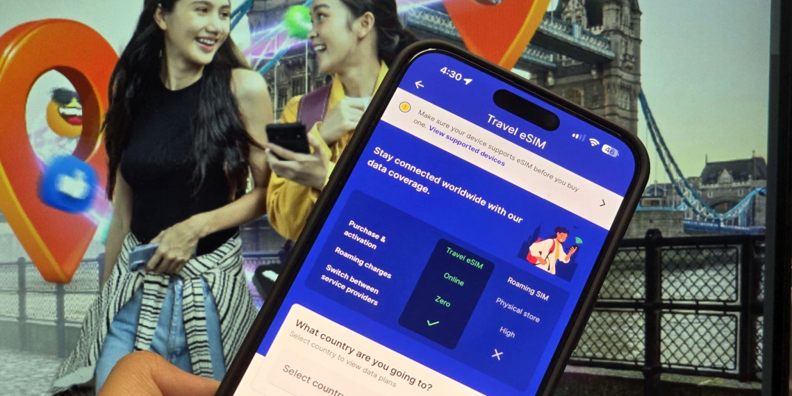 TNG eWallet offers Travel eSIM for overseas travel