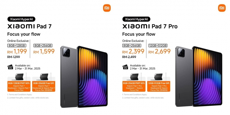 Xiaomi Pad 7 Malaysia Launch Official Price And Specs