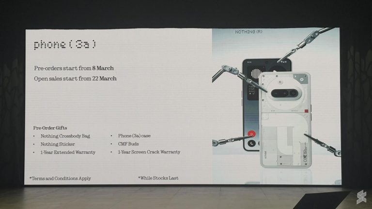 Nothing Phone (3a) and (3a) Pro have arrived in Malaysia, priced from ...