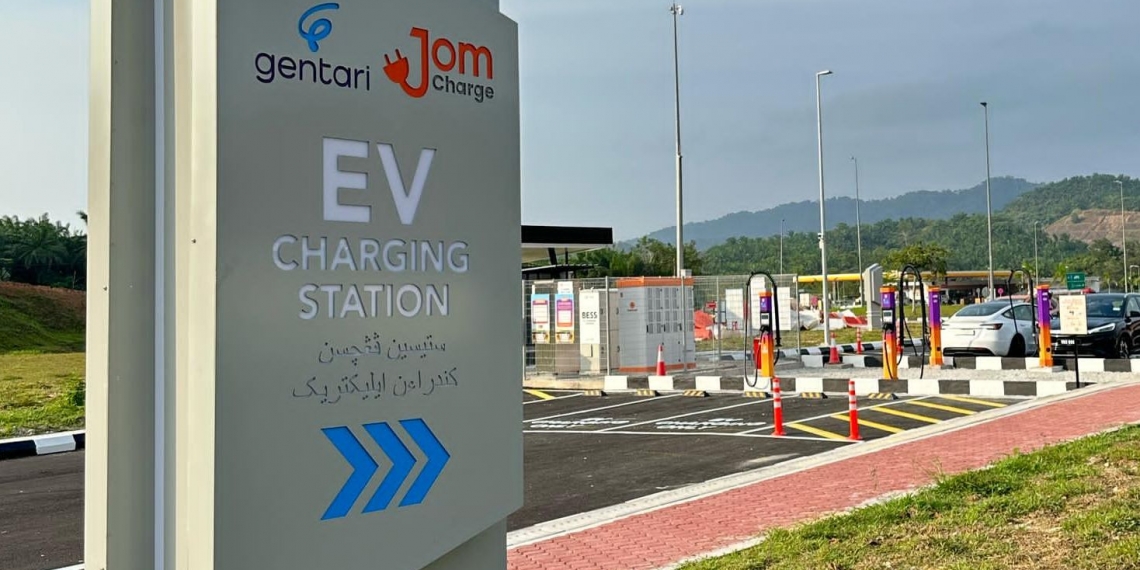 Gentari 150kW DC Charger at Perasing and Ajil Westbound R&R