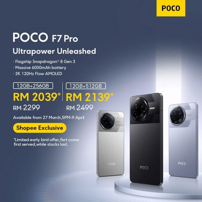 Poco F7 Pro & F7 Ultra launched in Malaysia, from RM2,299