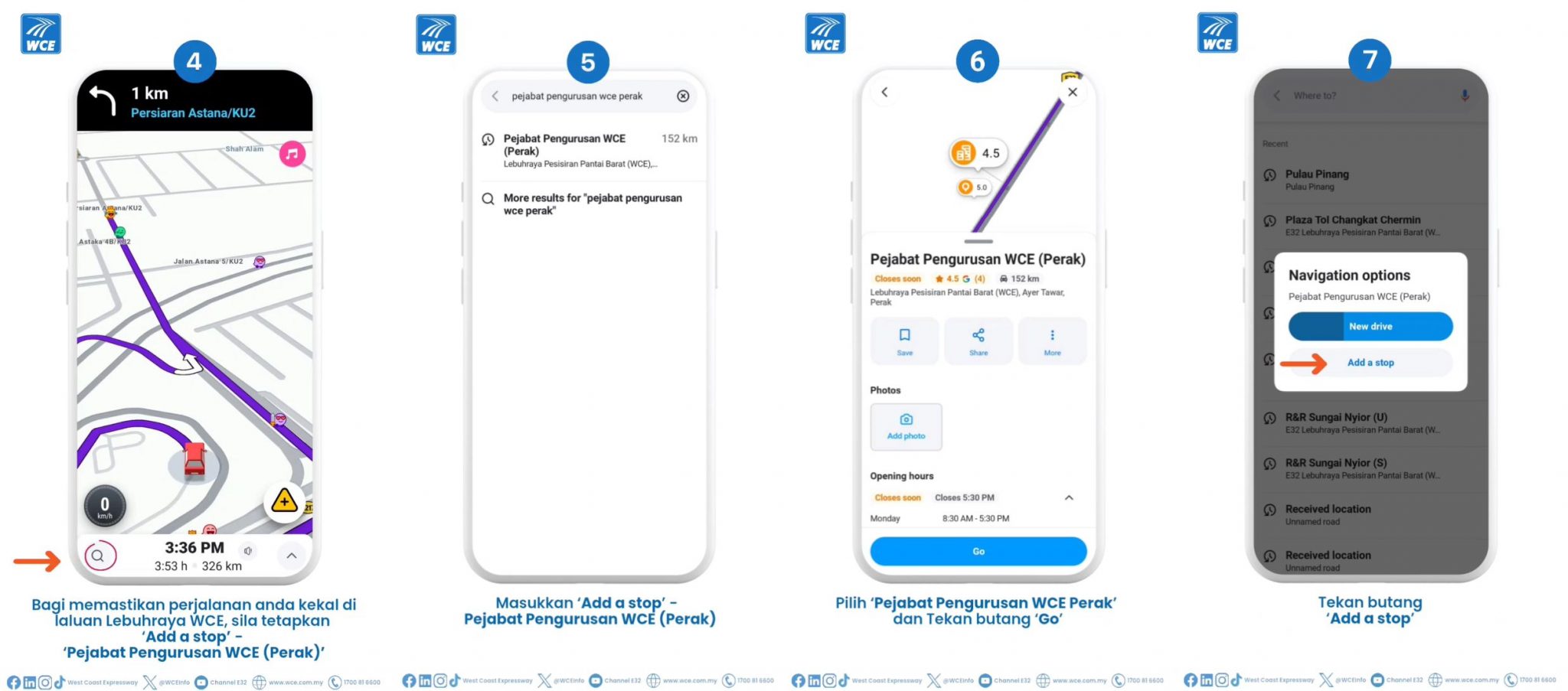 How to force Waze to navigate through WCE Highway? - SoyaCincau