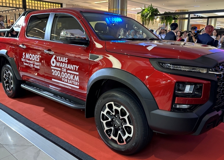 JAC T9 EV: Malaysia’s first 4x4 electric pickup finally on sale for ...