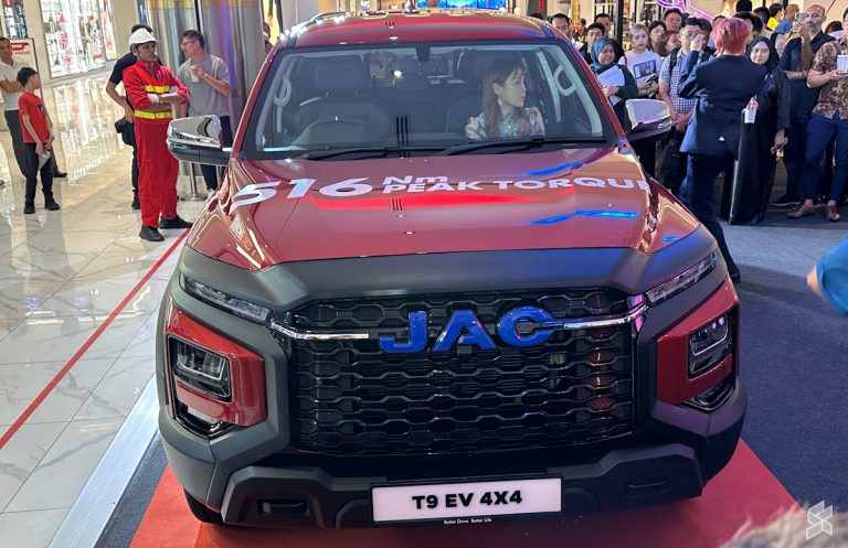 JAC T9 EV: Malaysia’s first 4x4 electric pickup finally on sale for RM199,888 - SoyaCincau