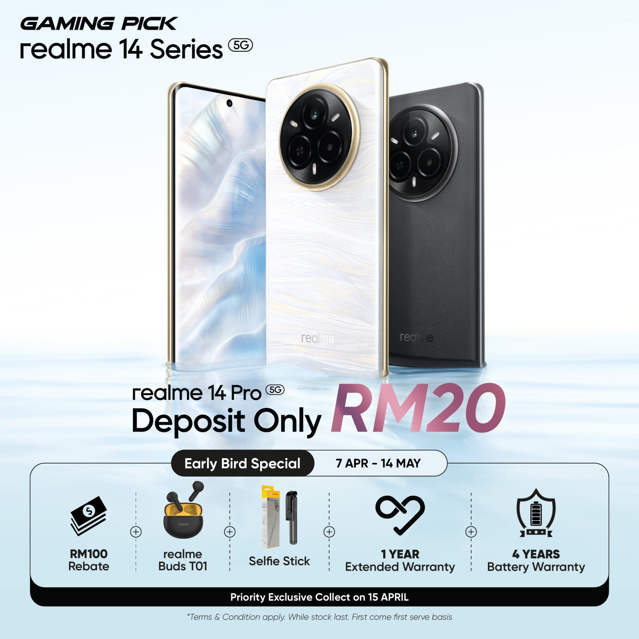 Realme 14 & 14 Pro Malaysia: Pre-order now open