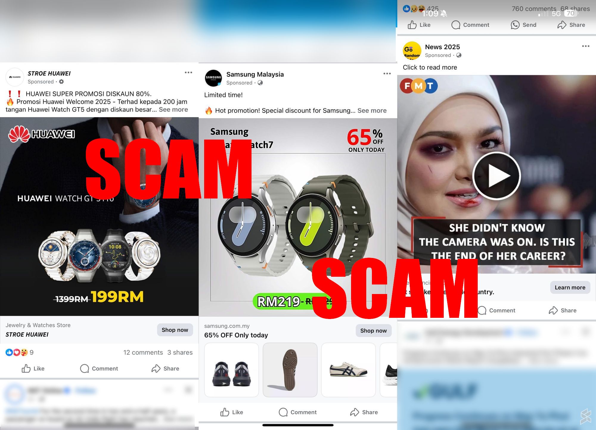 Facebook Scam Ads: Malaysians still getting screwed by Meta