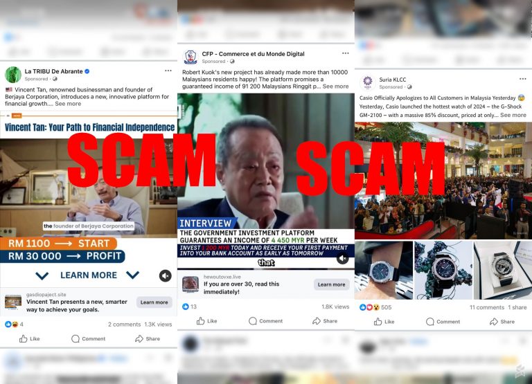 Facebook Scam Ads: Malaysians still getting screwed by Meta
