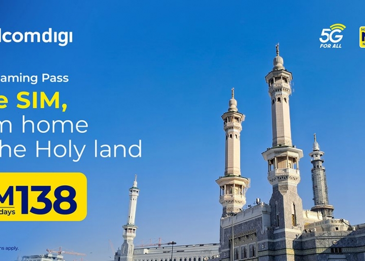 CelcomDigi Hajj Roaming Pass: RM138 50-day Saudi Arabia pass
