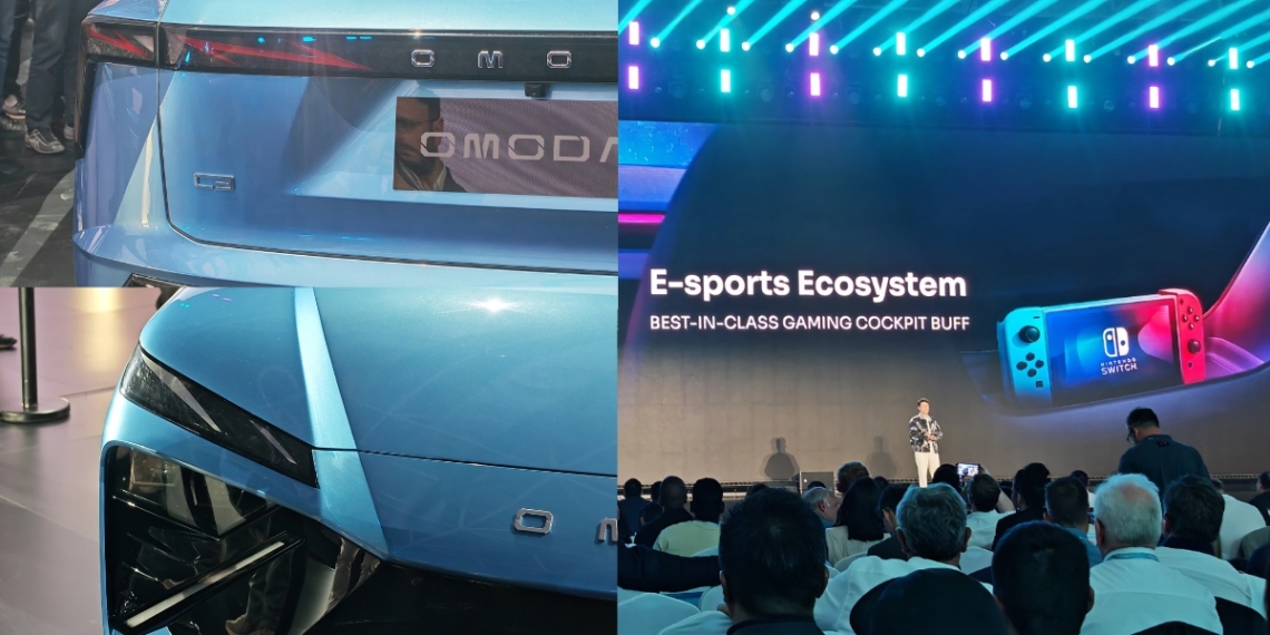 Nintendo Switch Integration? Meet Omoda's Radical New C3 Crossover