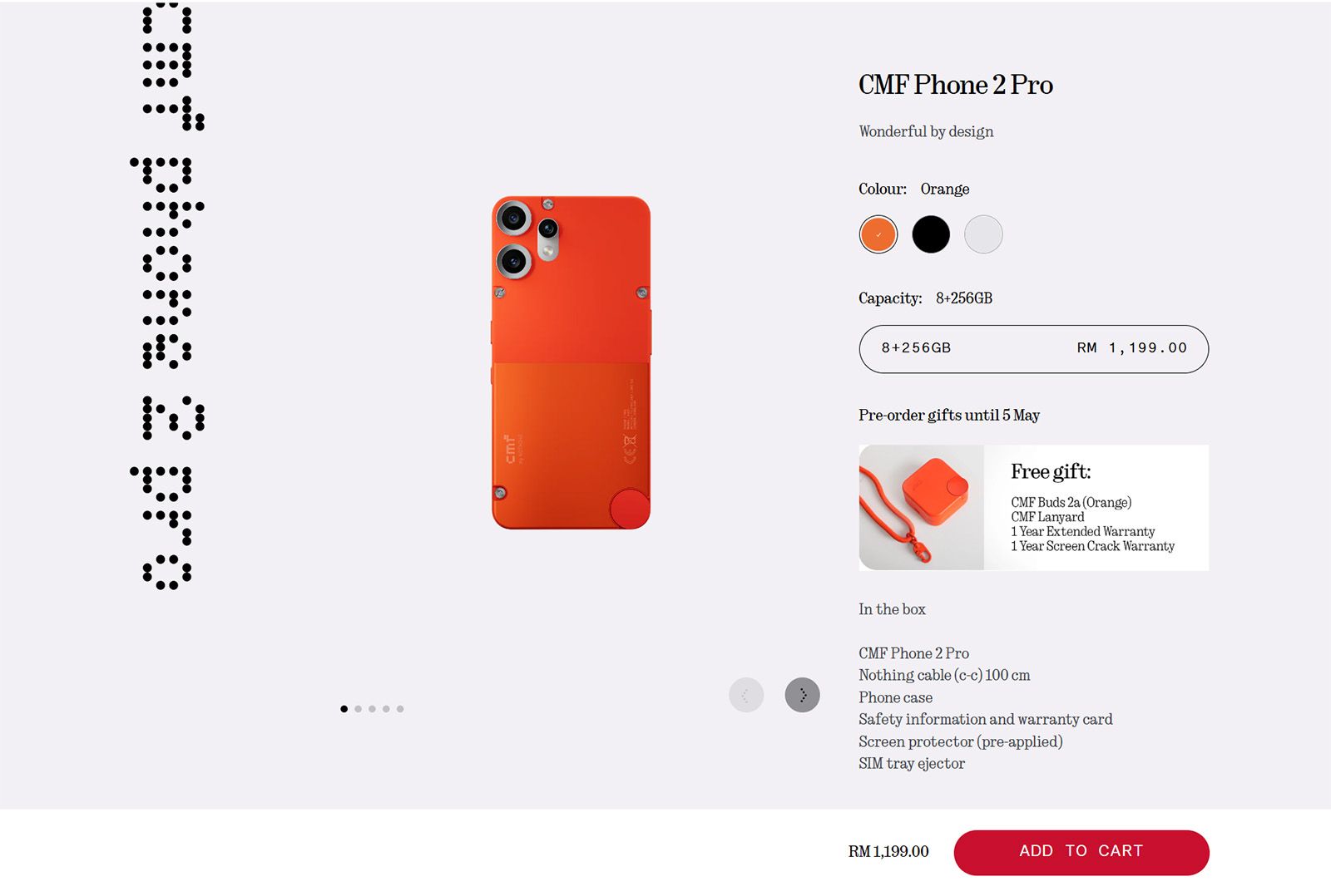 CMF Phone 2 Pro Malaysia: Pre-order now available, RM1,199