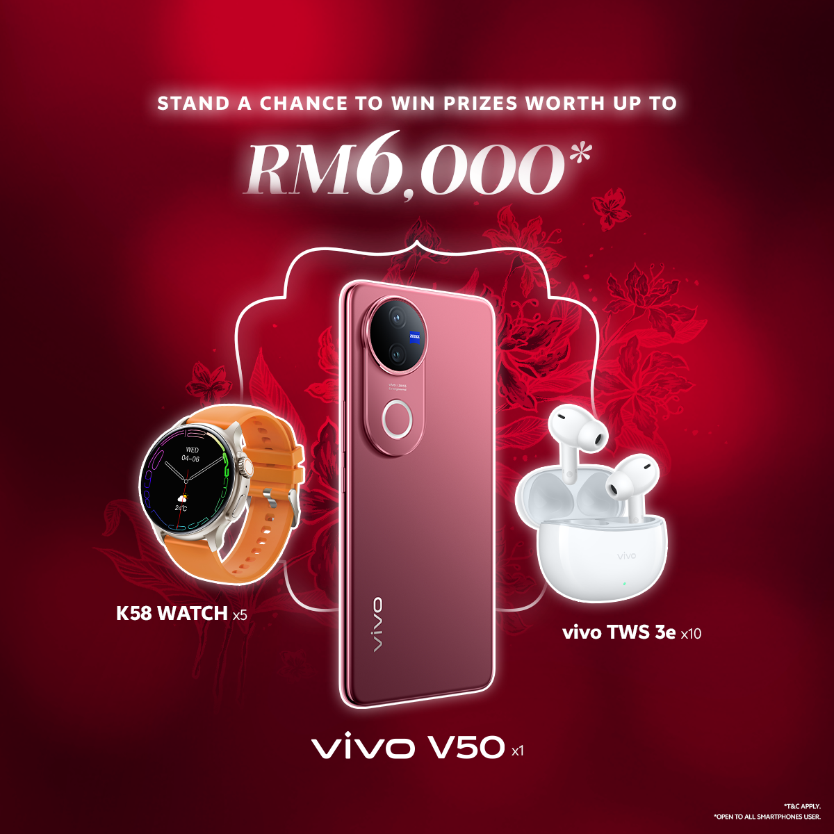 Enter vivo's Portrait Contest to Win RM6,000 Worth of Prizes