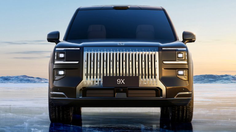 Zeekr 9X exterior officially revealed: Full-size SUV with Super Electric Hybrid system