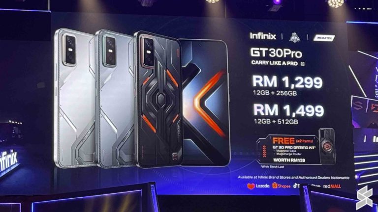 Infinix GT 30 Pro launched in Malaysia, priced from RM1,299