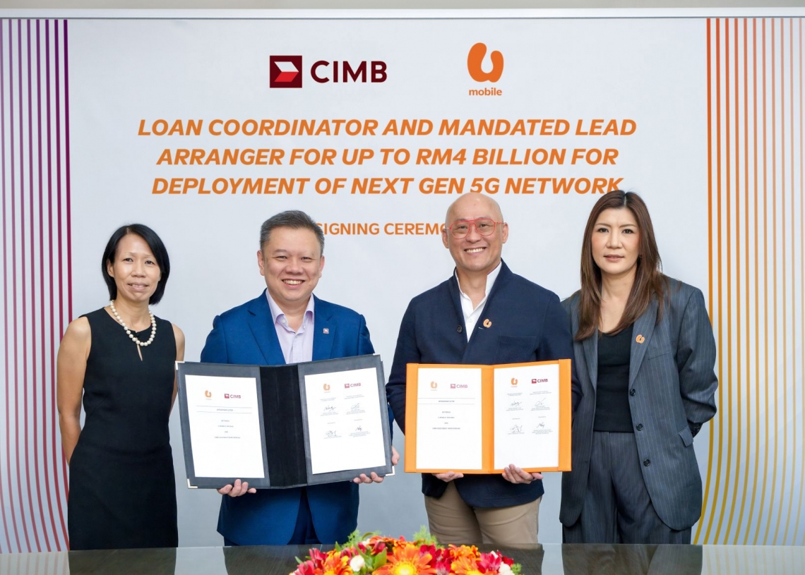 U Mobile appoints CIMB to arrange RM4 bil 5G financing