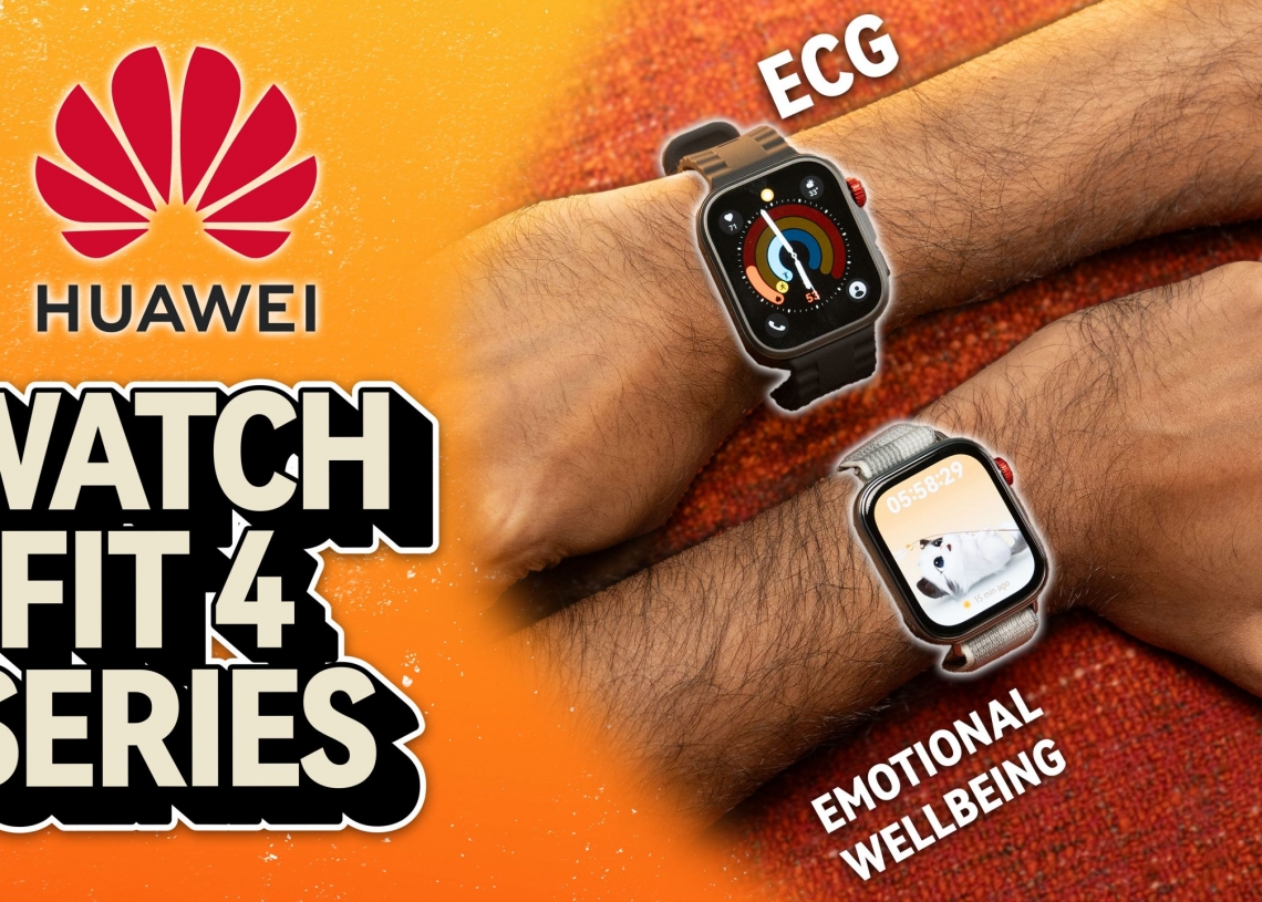 HUAWEI WATCH FIT 4 Series: Pro-Level Fitness, ECG Tracking, Dive Mode ...