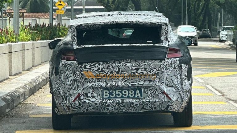 Perodua EV spotted testing on the road and EV charging hub - SoyaCincau