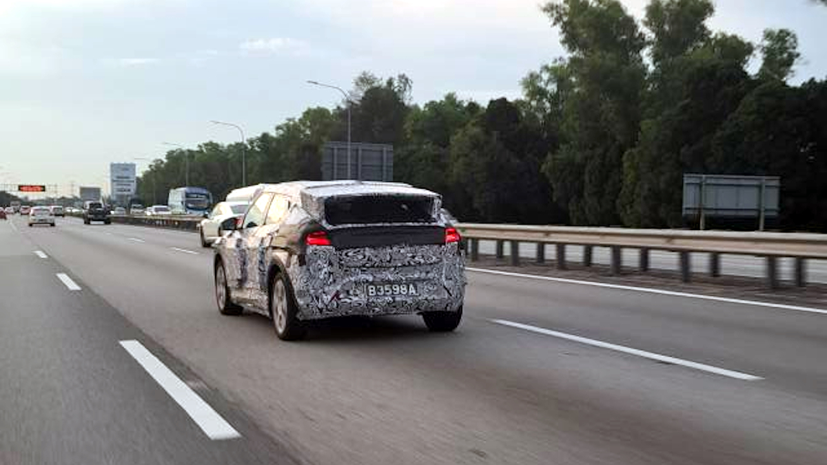 Perodua EV spotted testing on the road and EV charging hub - SoyaCincau