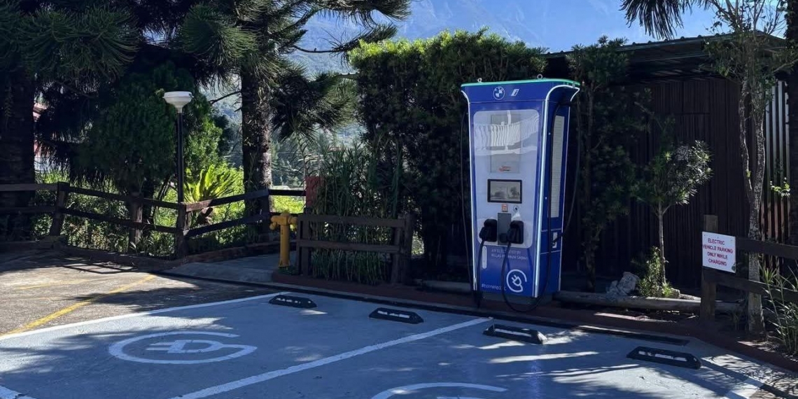JomCharge EV Chargers at Kinabalu Pine Resort Sabah