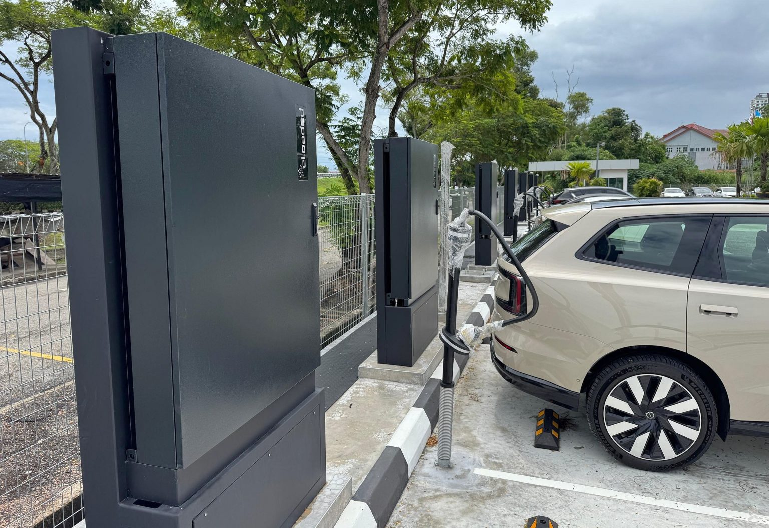 ChargEV DC Charging Hub at COE Cell Agritech in Penang