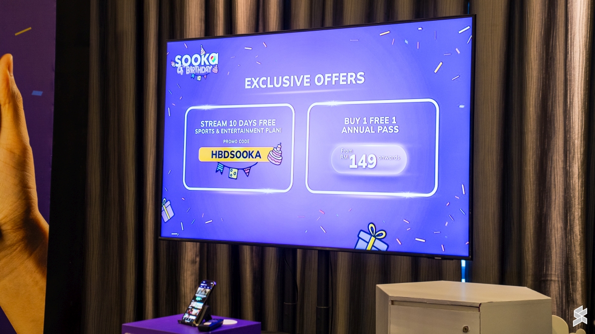 Get 2 Years of Streaming from RM149: sooka Unveils 4th Anniversary Deals