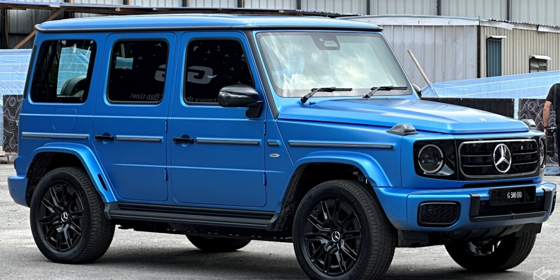 Mercedes-Benz G-Class EV Malaysia: Electrified G-Wagon with 473km of ...