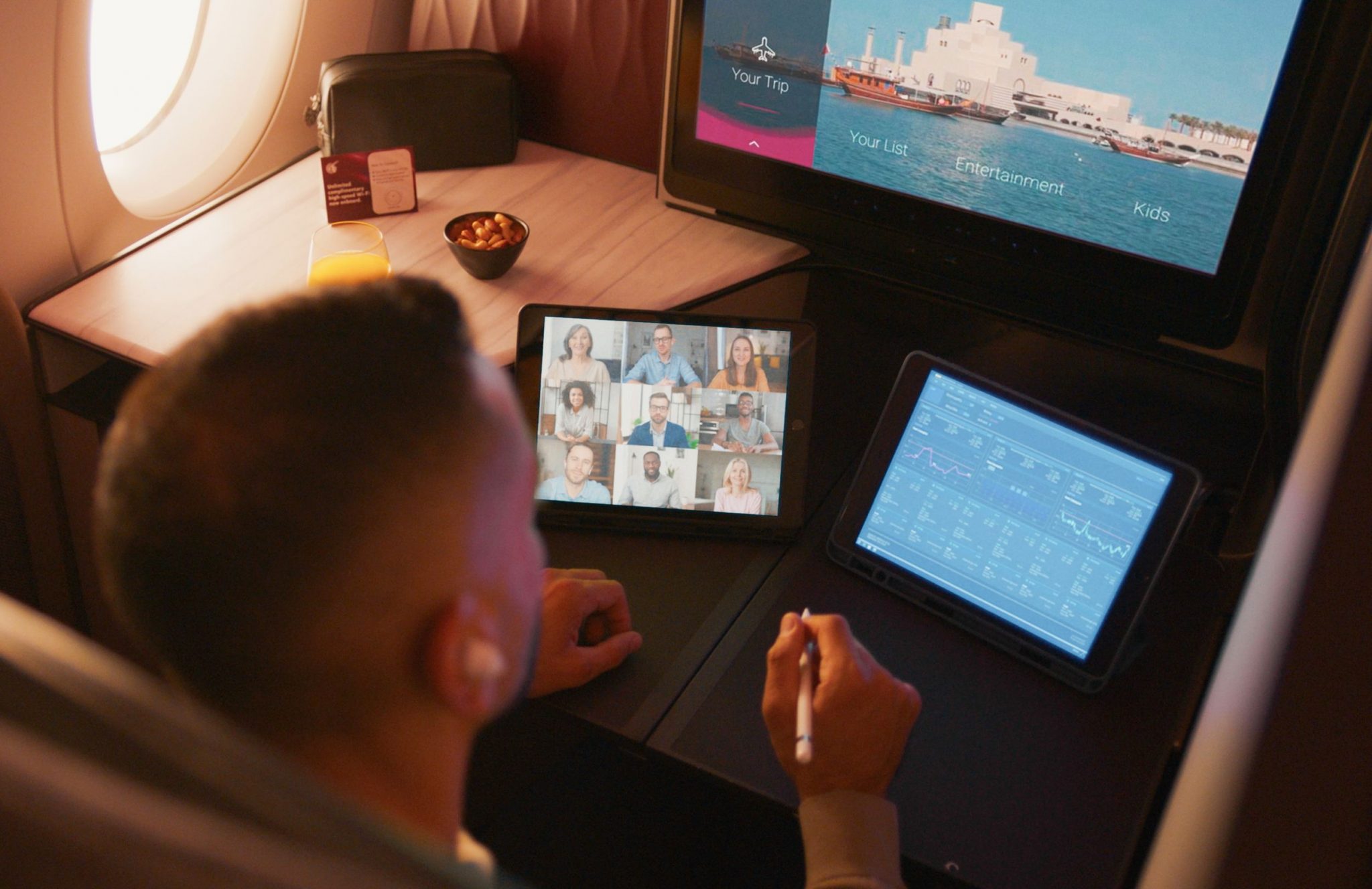 Qatar to focus on deploying Starlink on Airbus A350s, after completing ...