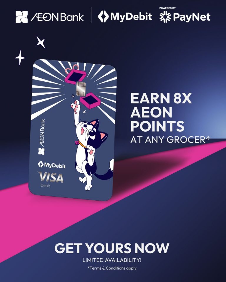 Aeon Bank new Limited Edition Neko Debit Card-i