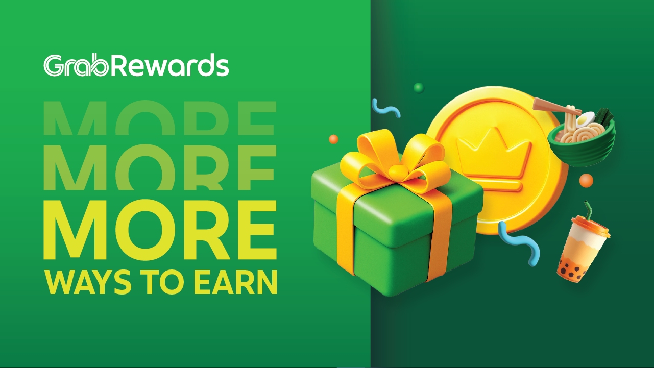 GrabRewards Now Gives You More Points on the Same Purchases