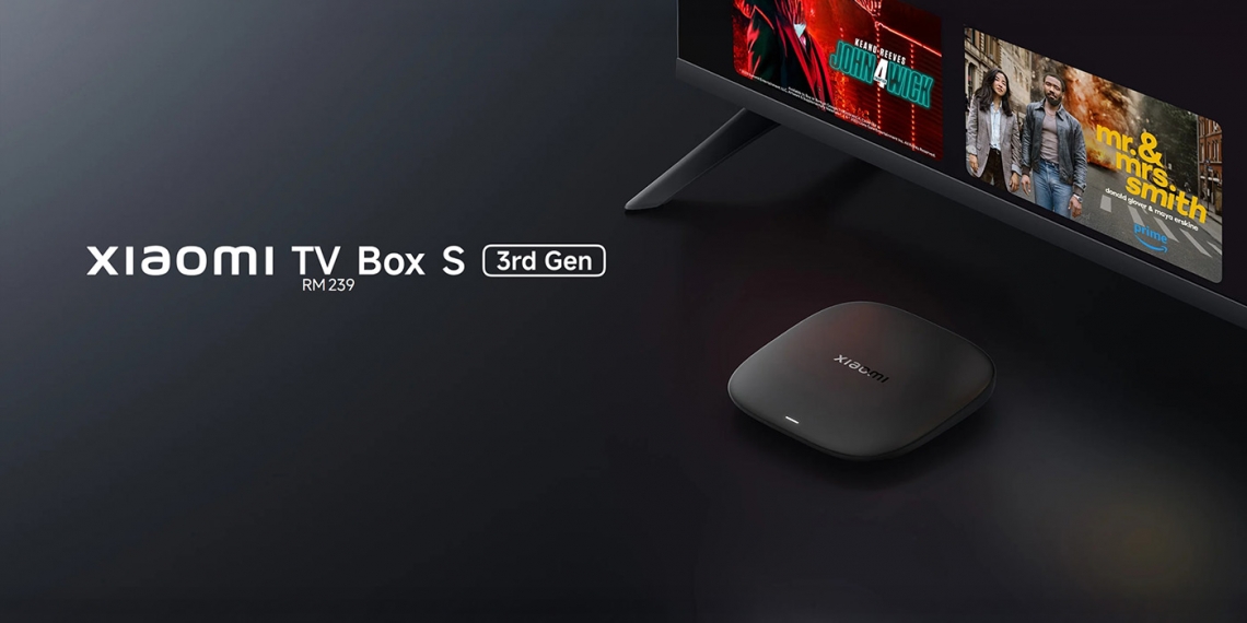 Xiaomi's 3rd Gen TV Box S launched in Malaysia at RM239