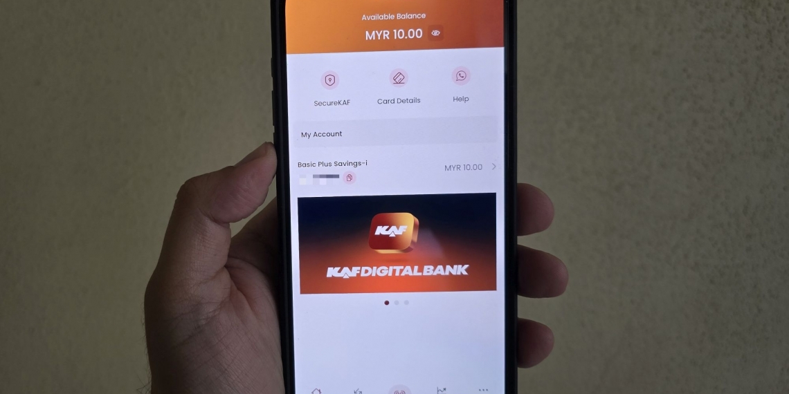 KAF Islamic Digital Bank is now live for public signup