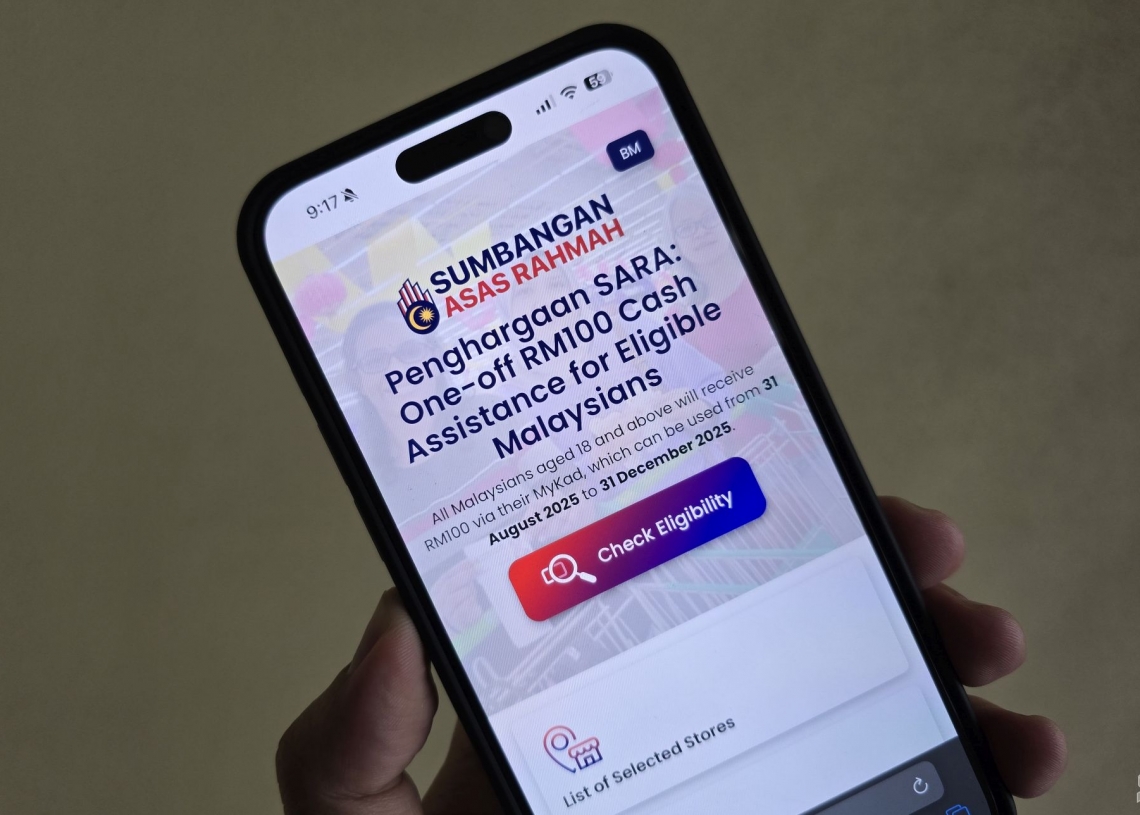 SARA: How to check if you're eligible for RM100 SARA Cash Aid this 31 August - SoyaCincau