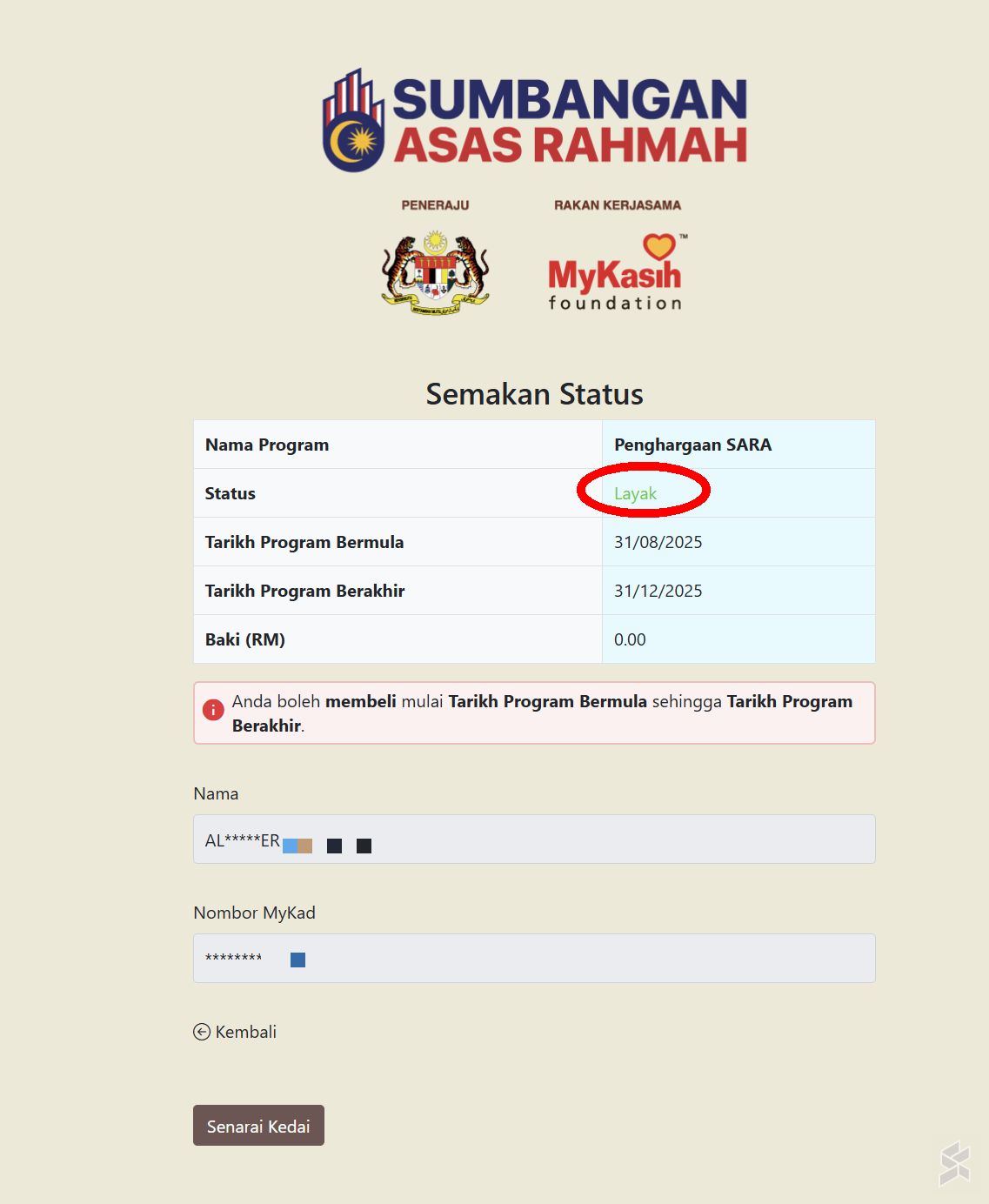 SARA: How to check if you're eligible for RM100 SARA Cash Aid this 31 August - SoyaCincau
