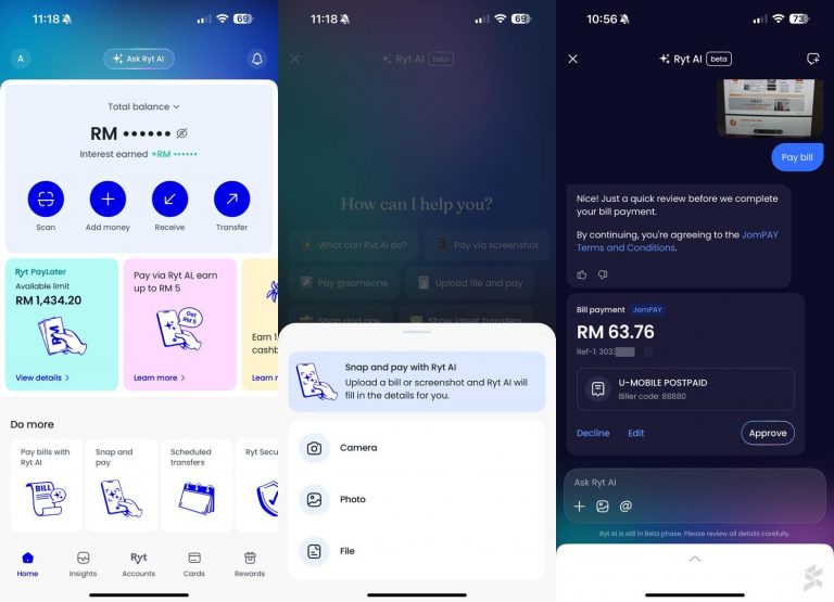 Ryt Bank: Malaysia's AI-powered Digital Bank is now Live