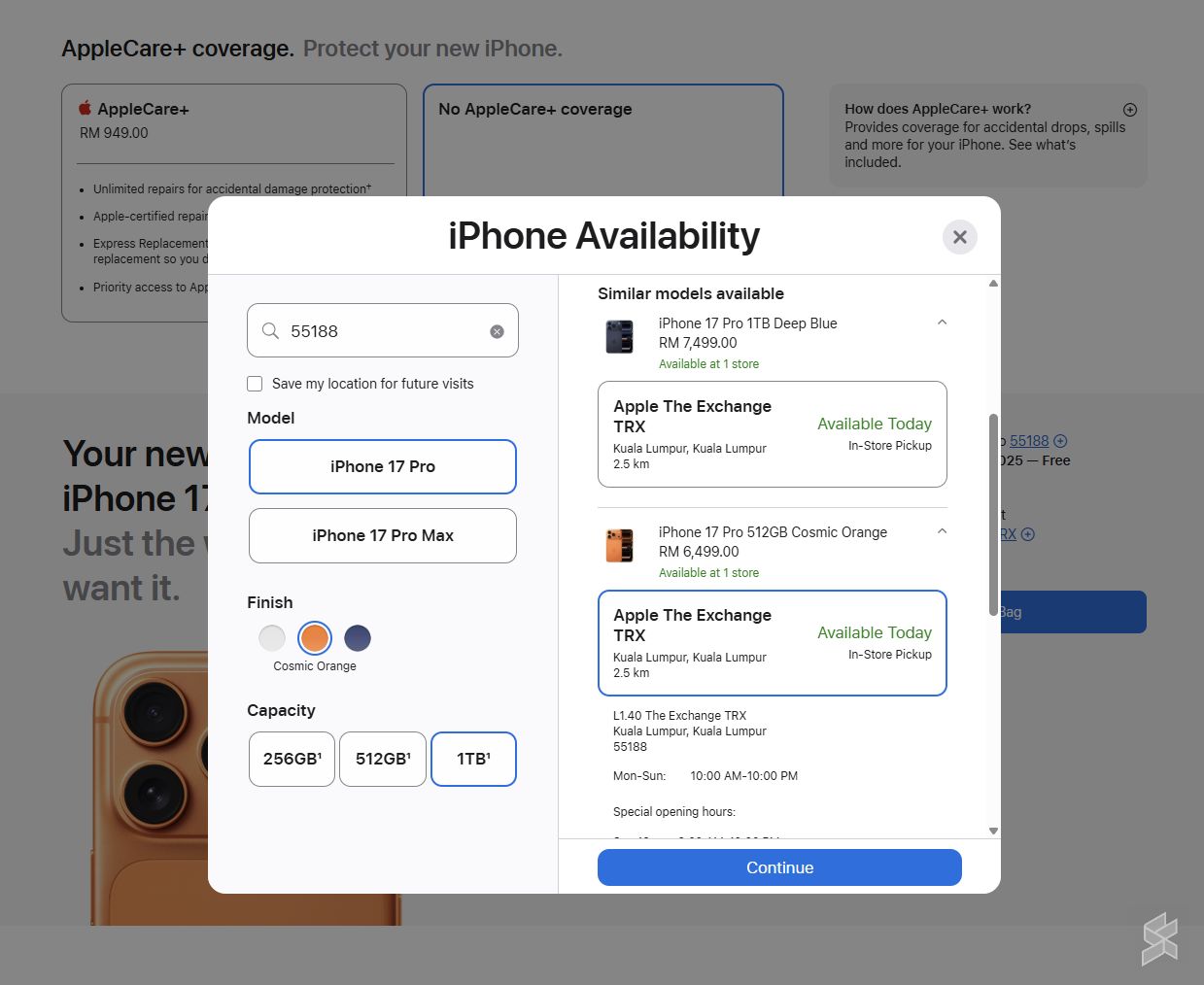 iPhone 17 officially launched at Apple Store in Malaysia