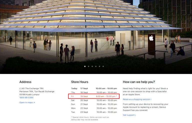 Apple Store The Exchange TRX to open early on iPhone 17 launch day ...