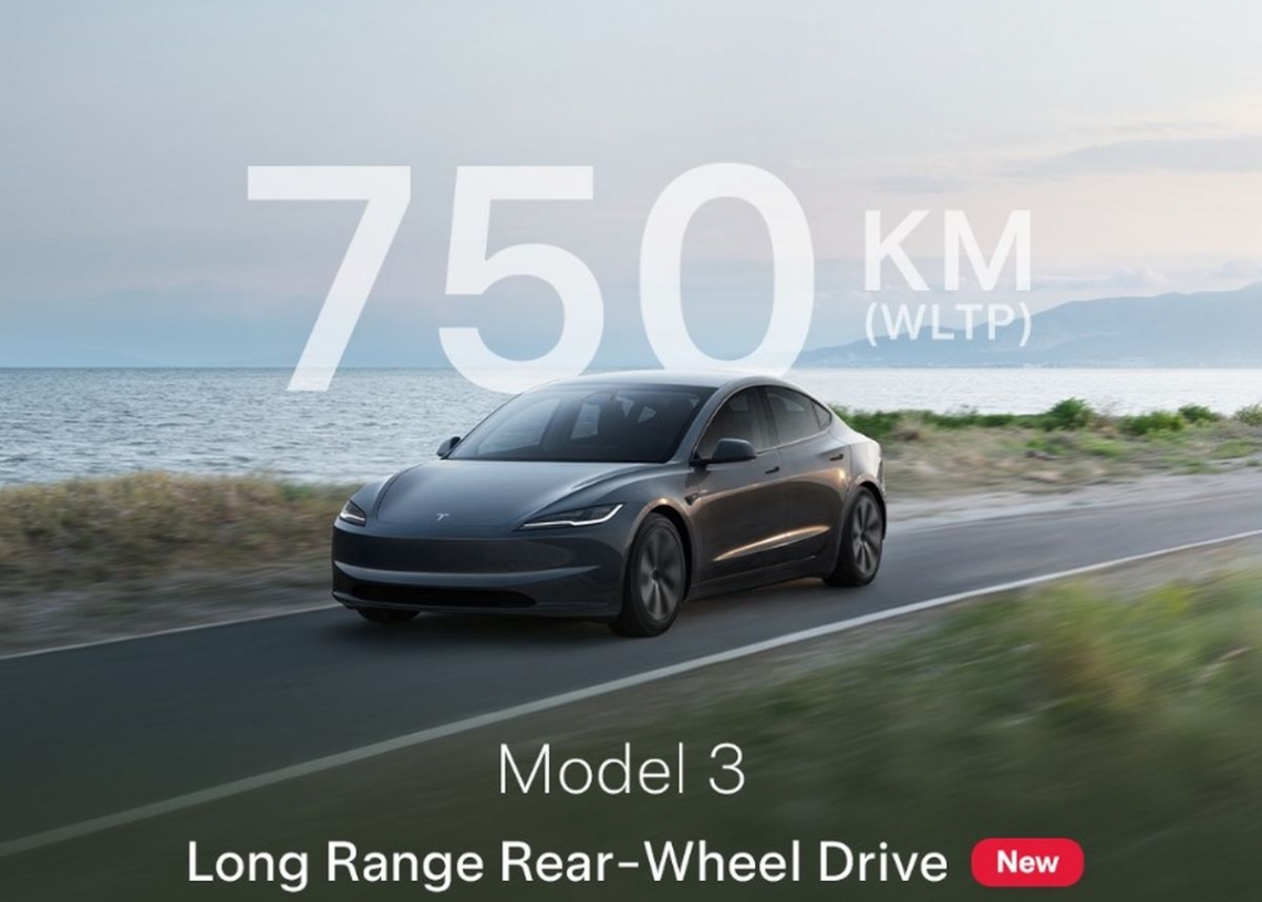 Tesla Model 3 Long Range RWD Malaysia. 750km range fr RM185K