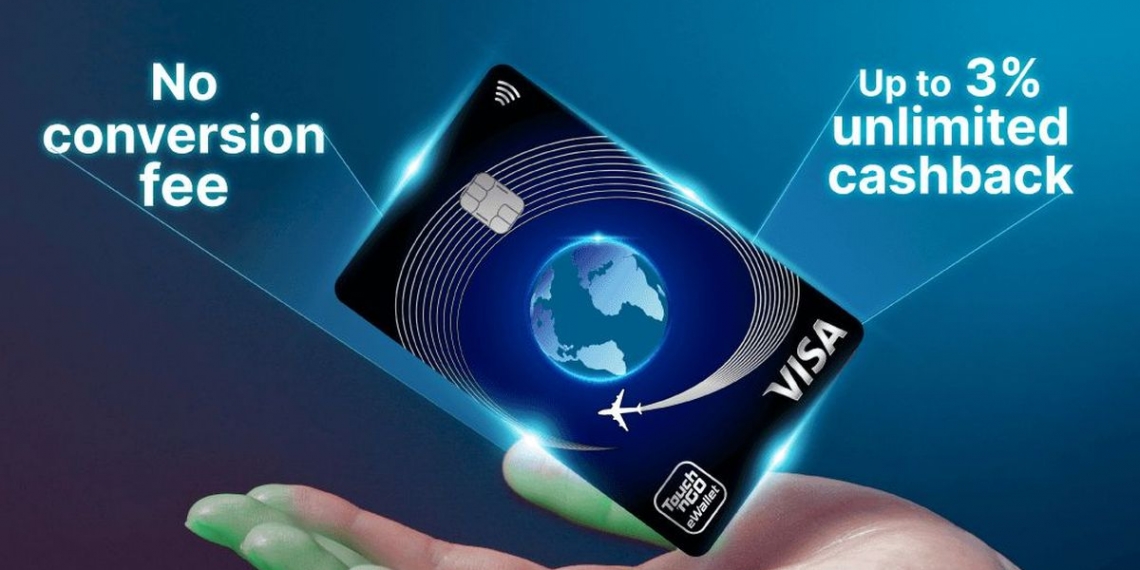 TNG eWallet Visa Travel Card: Up to 3% cashback, 0% FX markup