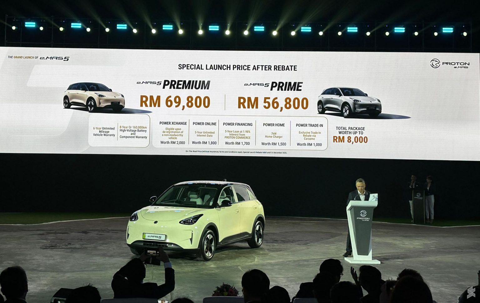 Proton e.MAS 5 Prime: This is how the base-spec EV looks like in real ...
