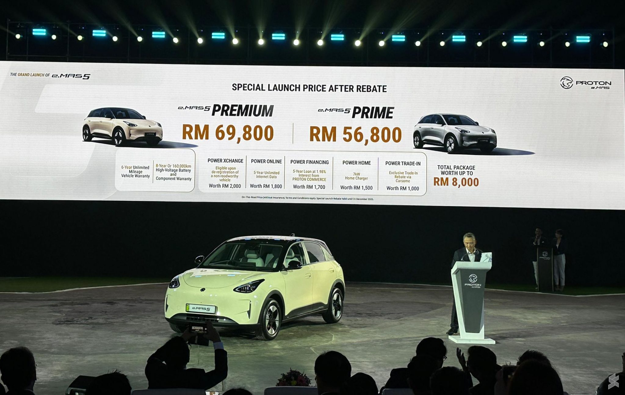 Proton e.MAS 5 Prime: This is how the base-spec EV looks like in real ...
