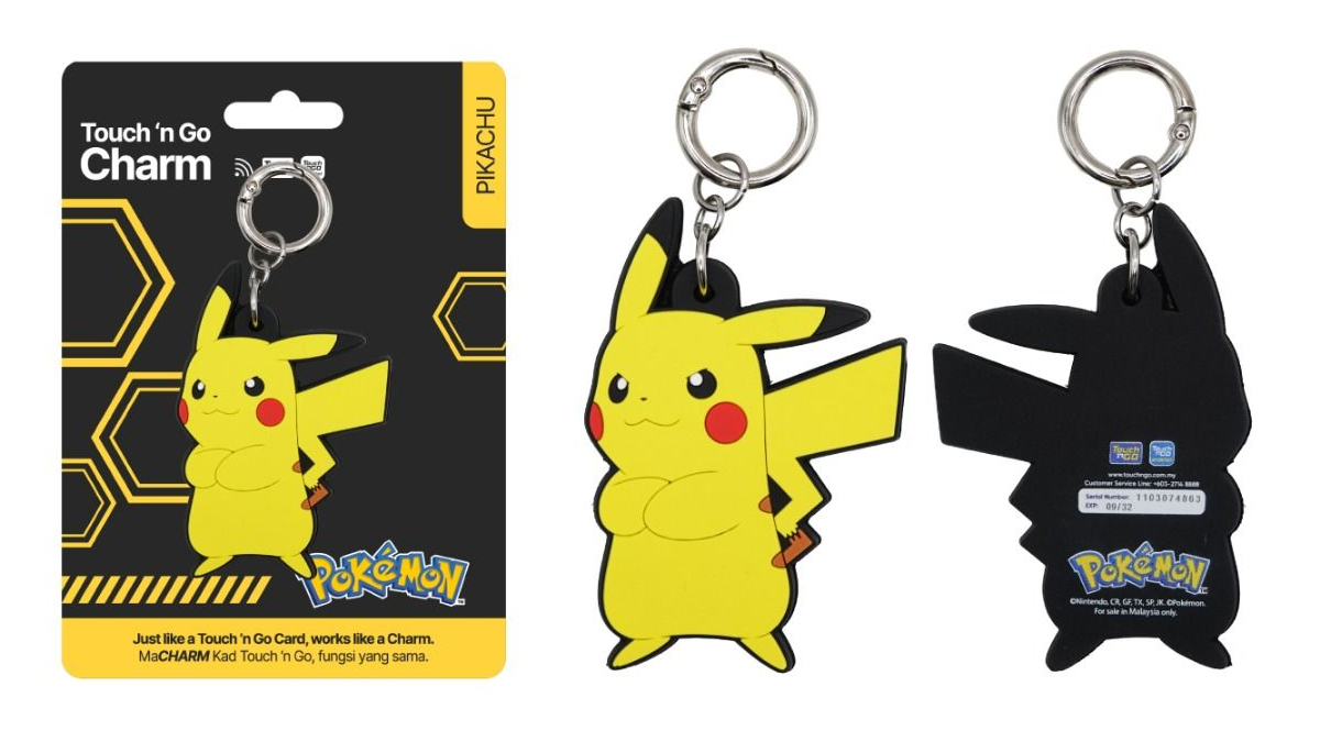 Touch 'n Go launches Pokemon NFC-enabled TNG Charms and RFID Tag ...