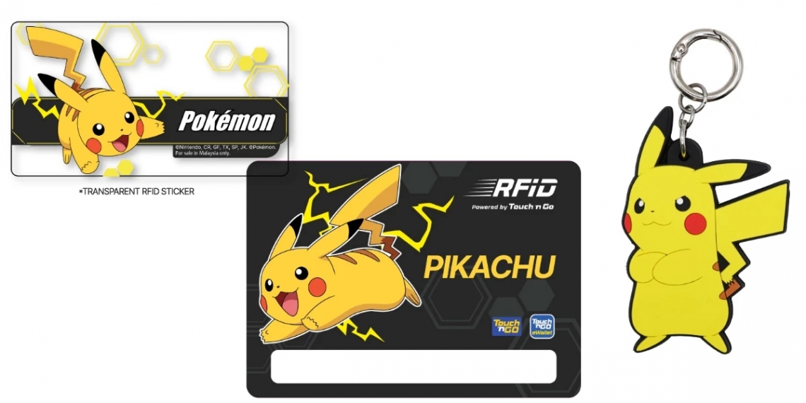 Touch 'n Go launches Pokemon NFC-enabled TNG Charms and RFID Tag ...
