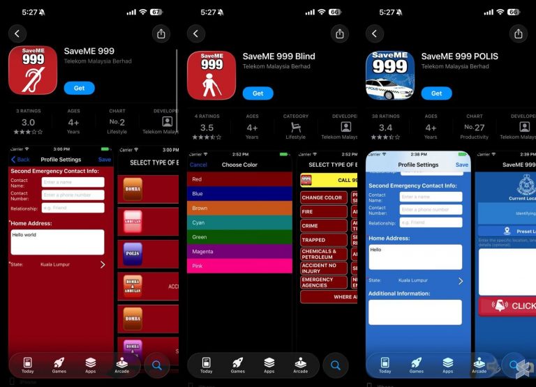 SaveME 999: Overcomplicated app to call for help?