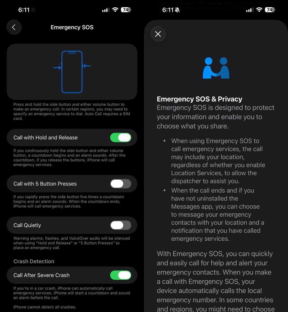 SaveME 999: Overcomplicated app to call for help?