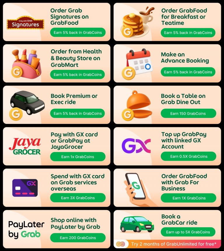 GrabCoins Replaces GrabRewards: Here’s How You Earn and Redeem Now