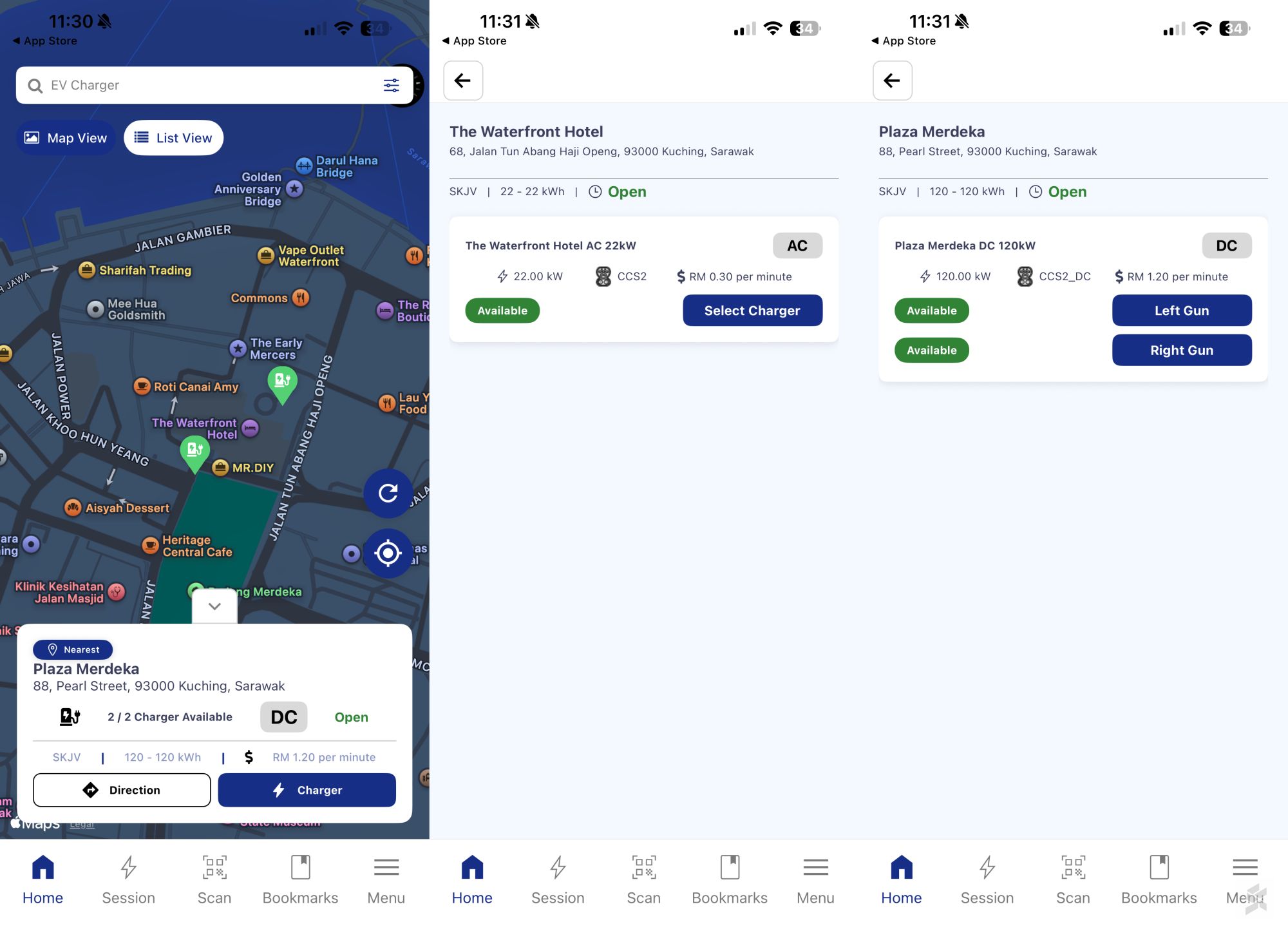 FastEV deploys 120kW DC Charger in Kuching, Sarawak